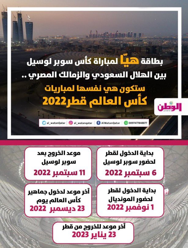 جريدة الوطن On Twitter إنفوجرافيك الوطن 📊 مواعيد مهمة احتفظ بها