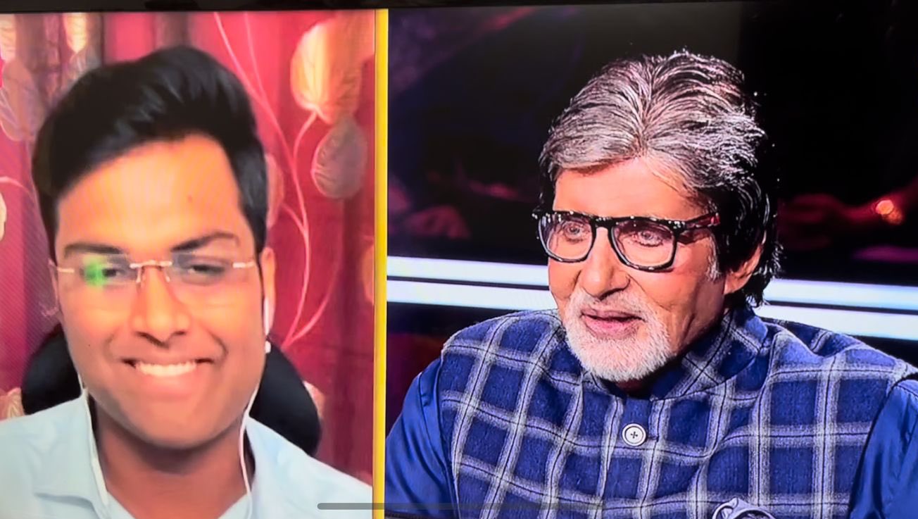 Rajkumar M, IFS on Twitter: "Childhood dream of coming in #KBC and speaking to the legend ...