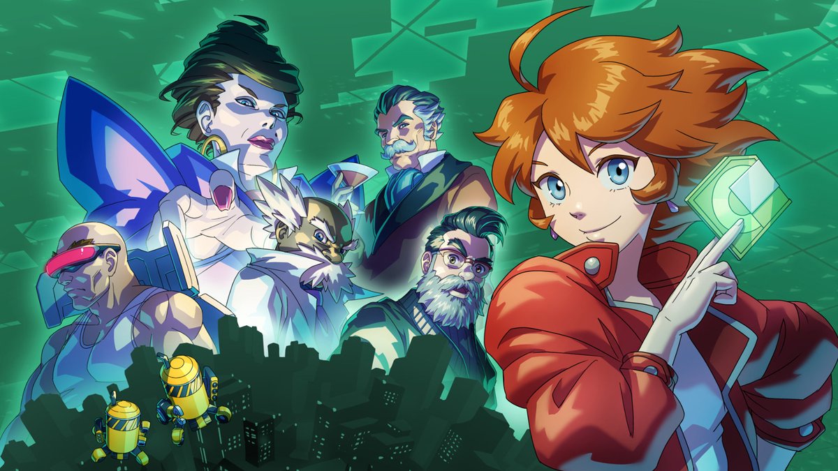 Jack Move, a cyberpunk JRPG with a retro pixel-art look that bills itself as "Final Fantasy ...