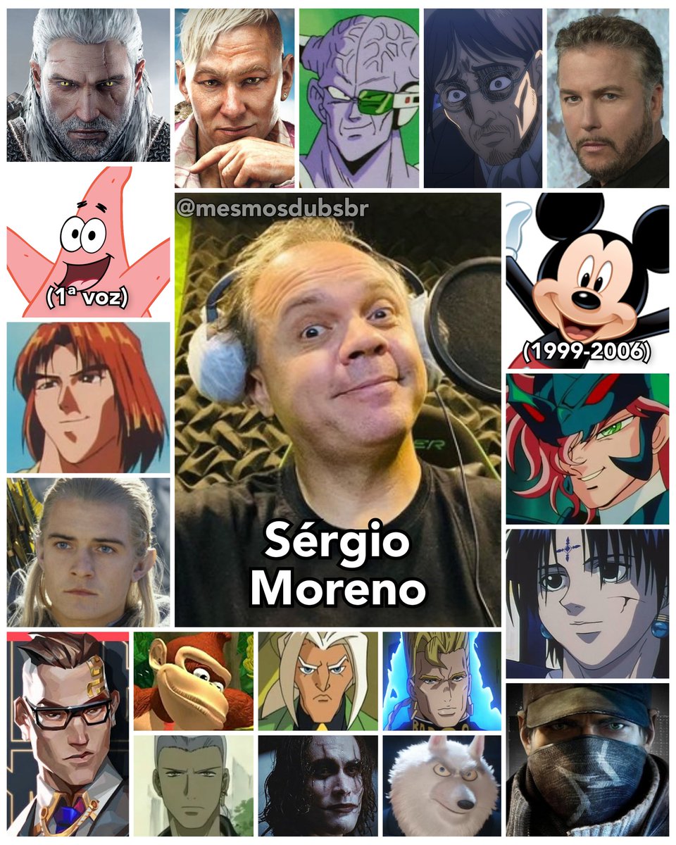 Personagens Com os Mesmos Dubladores! on Twitter: "- Grisha Jaeger: Sérgio Moreno"