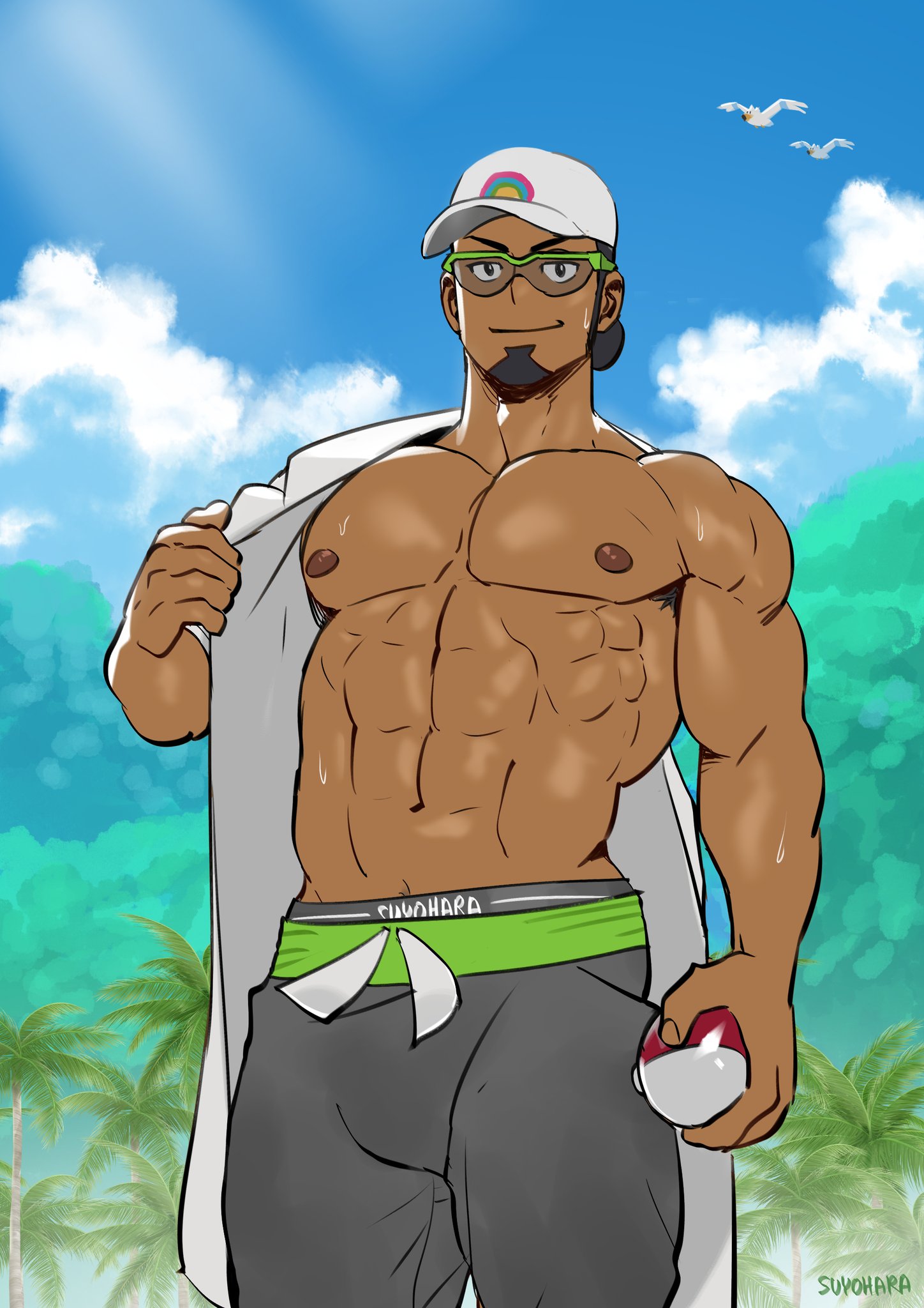 Suyohara On Twitter Professor Kukui 8okayew0pt Pokemon Pokemonsunandmoon