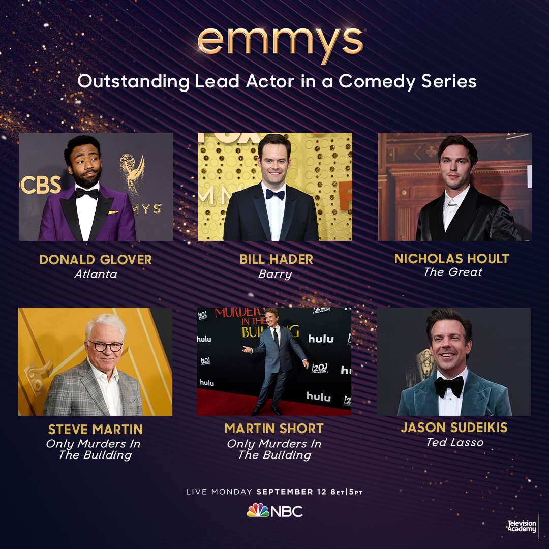 Which of these hilarious #Emmy nominees for Lead Actor in a Comedy ...