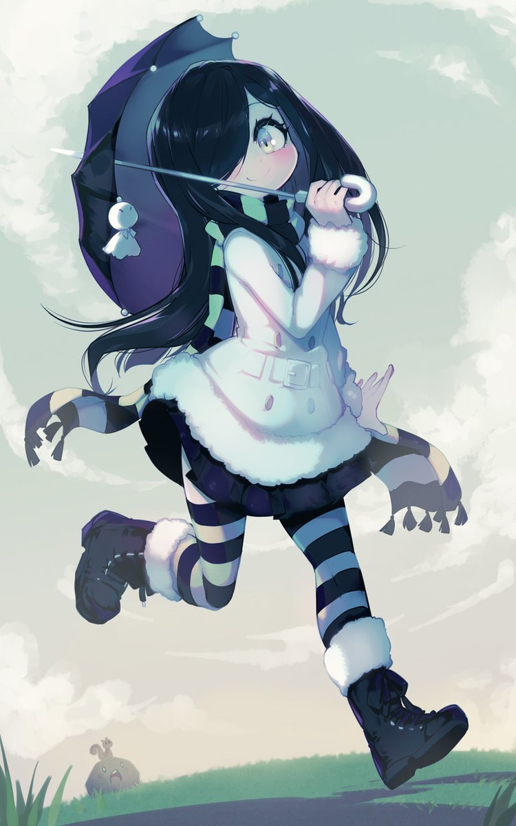 「oldie but goodie smol and young Aria ☂ 」|Paroro 🇨🇱🐙のイラスト