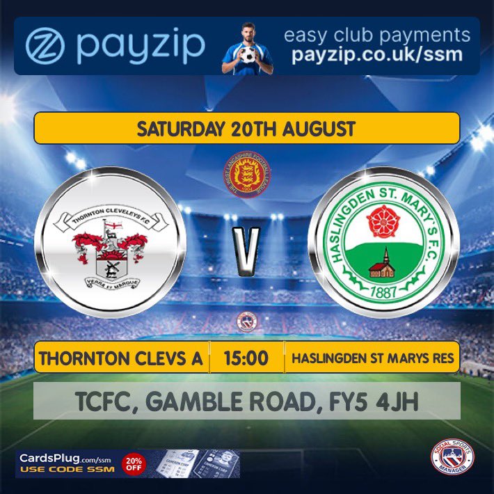 Thornton Cleveleys FC on Twitter: "Reserves travel away to @CMB_FC71 looking to keep there 100% ...