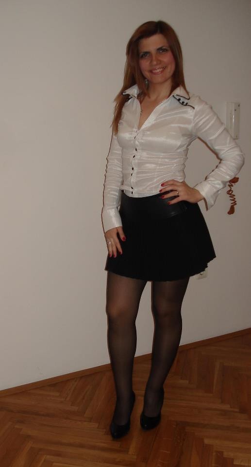 Amateur Pantyhose On Twitter Miniskirt And Black Pantyhose