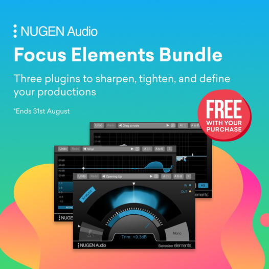 Plugin Deals on Twitter: "Claim your FREE copy of the NUGEN Audio Focus Elements Bundle. FREE ...