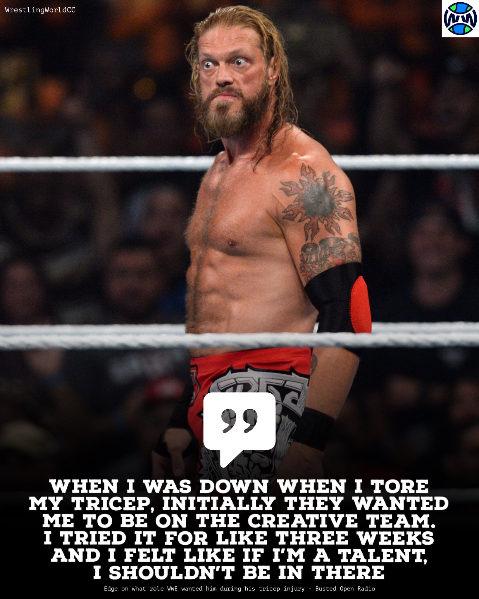Wwe Superstar Edge Quotes