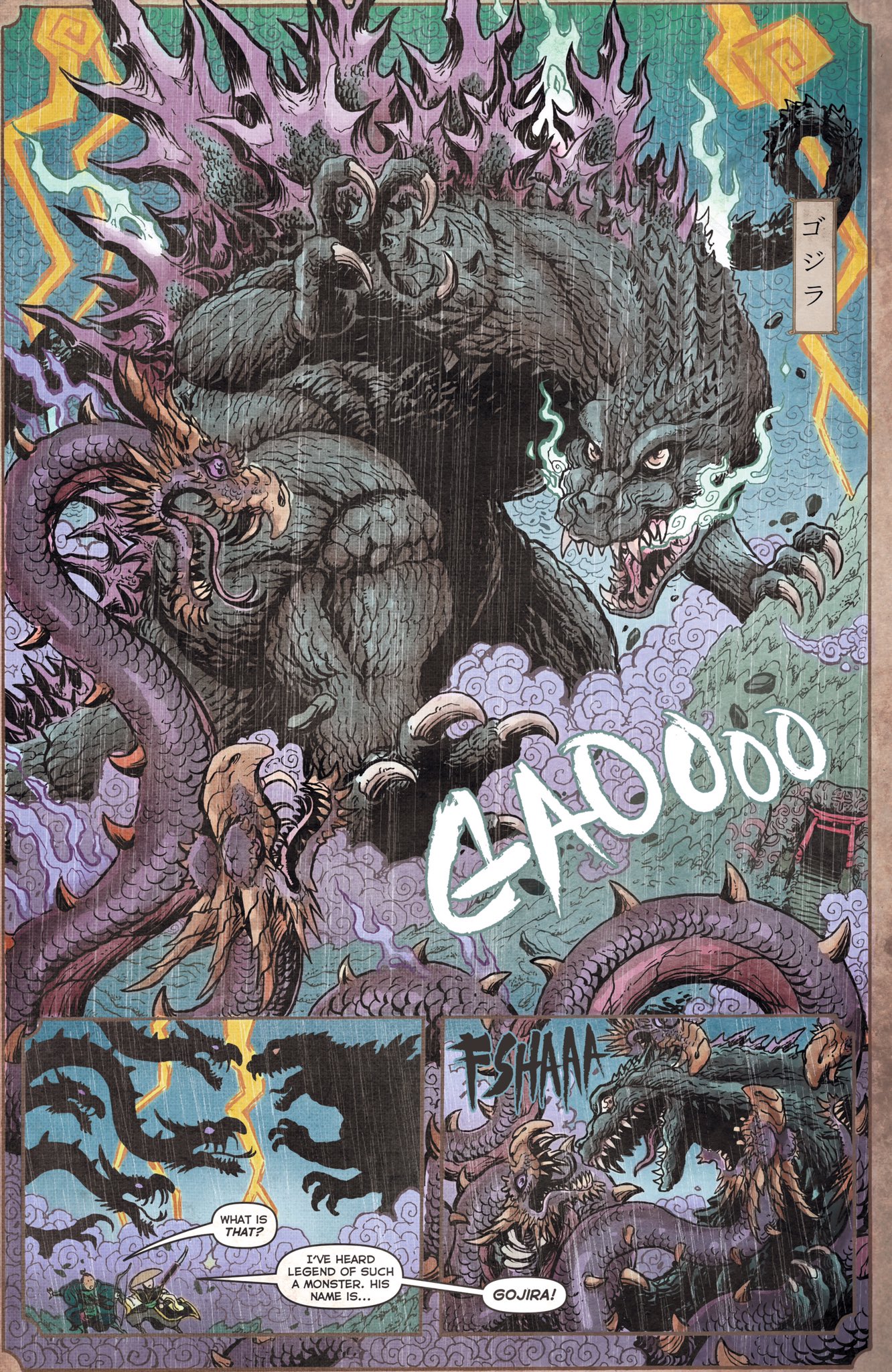 Godzilla Comic Panels That Go Hard (@ComicGoji) / Twitter
