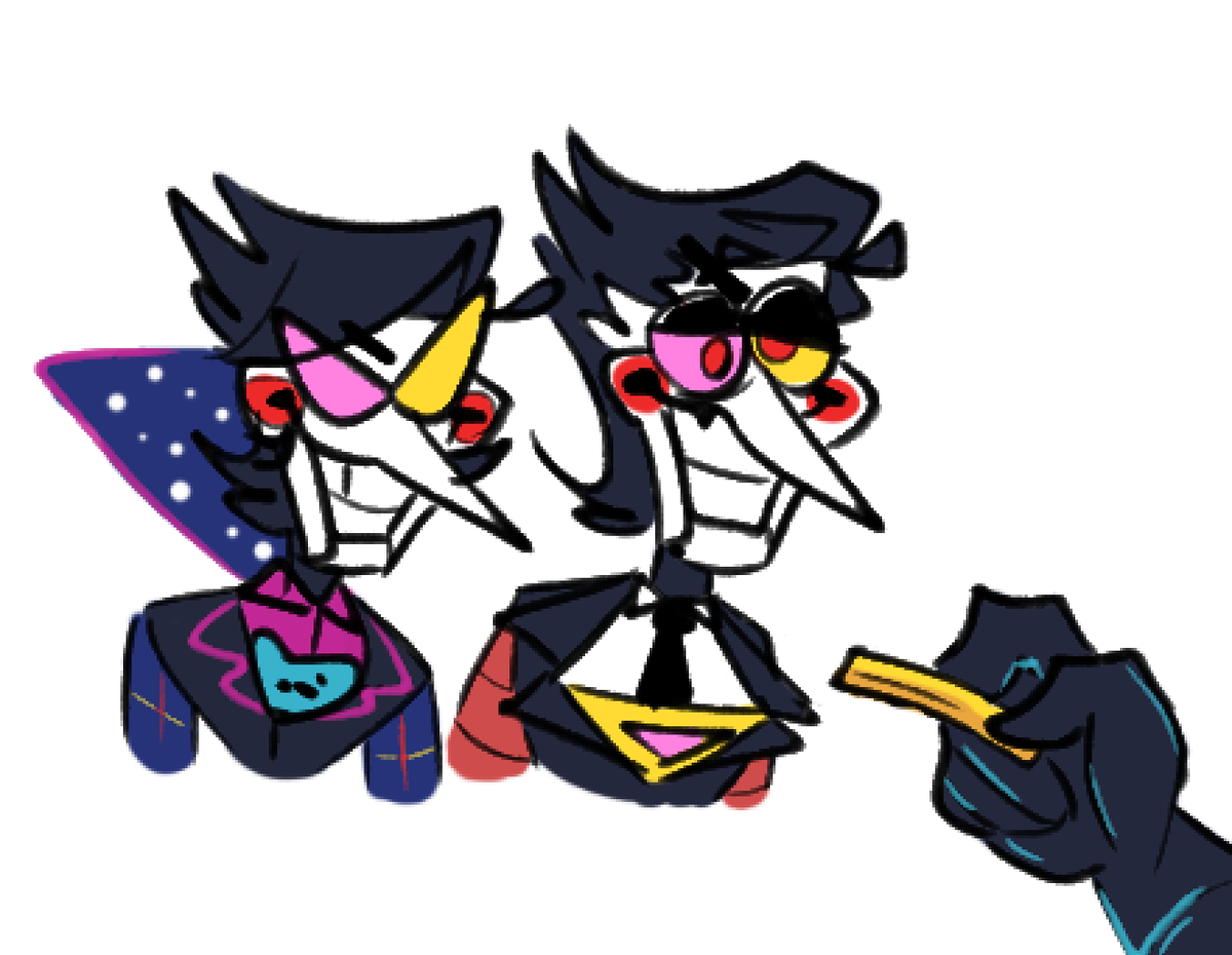 「Some old interactions between Scamton ('」|FlyingSnakeのイラスト