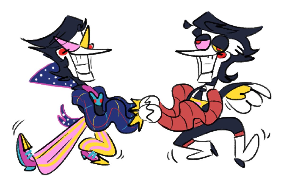 「Some old interactions between Scamton ('」|FlyingSnakeのイラスト