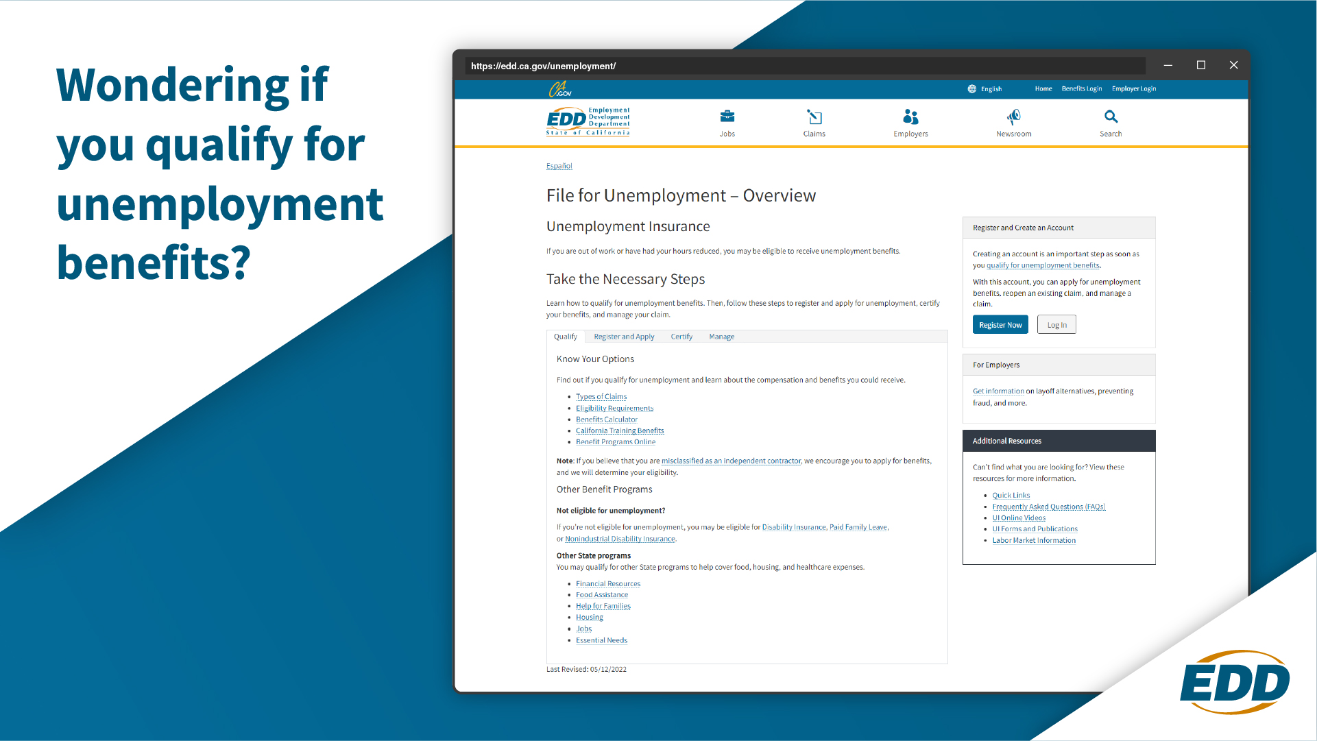 2022 Unemployment Benefits