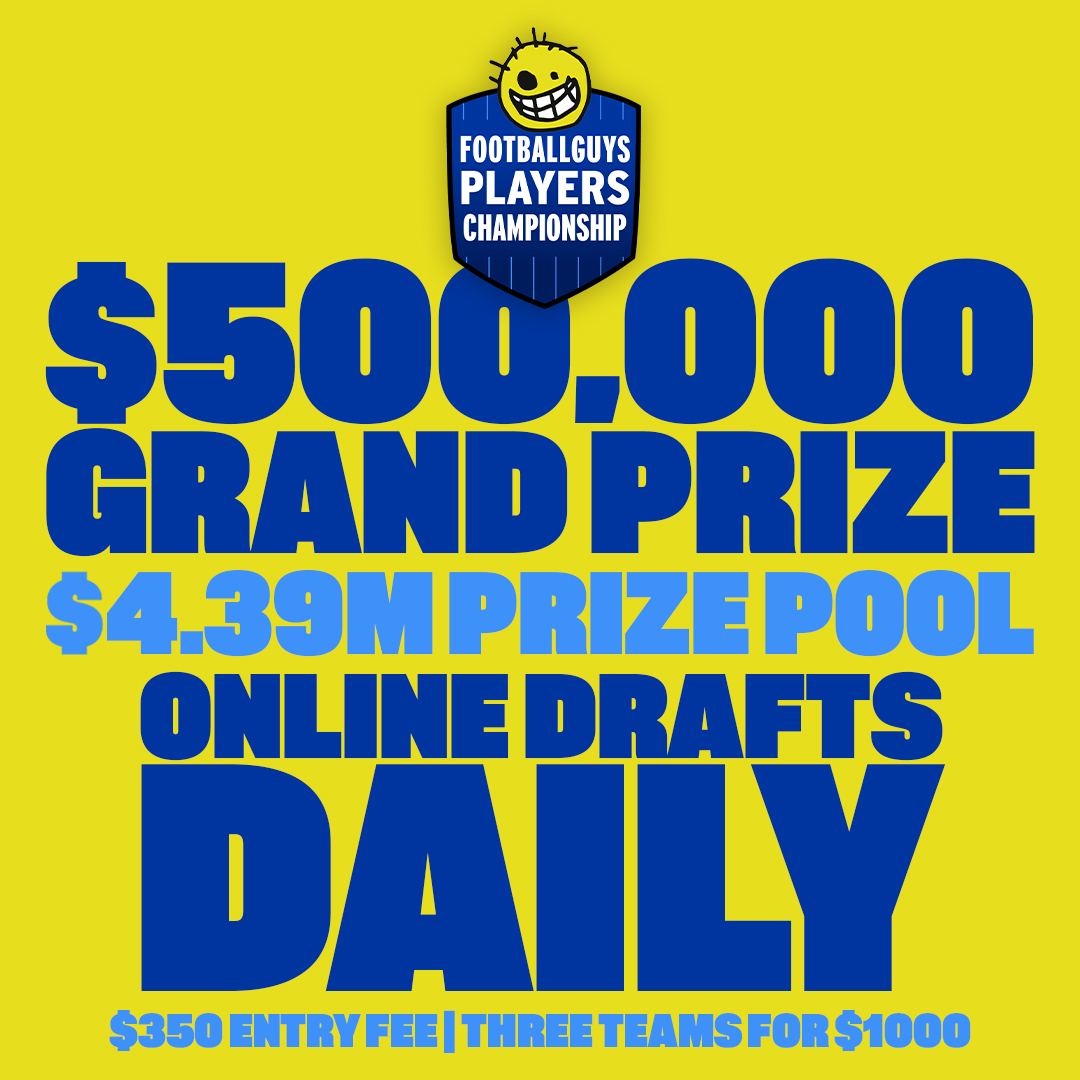 The FFPC on Twitter: "If the overall champ isn’t in this draft, then... ...draft YOUR $500,000 ...