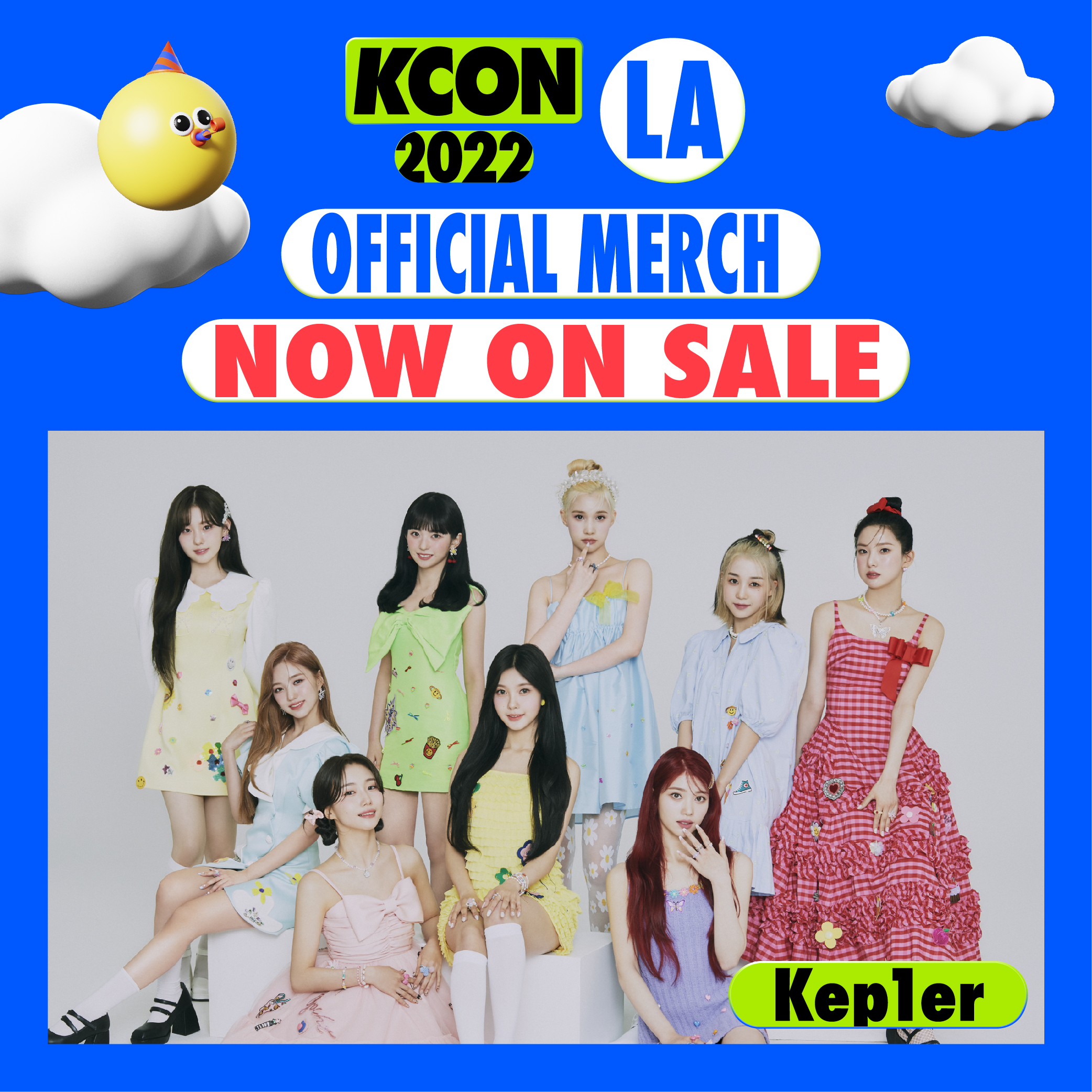 KCON official on Twitter: "💙KCON 2022 LA MD - NOW ON SALE💚 Check out the @official_kep1er merch ...