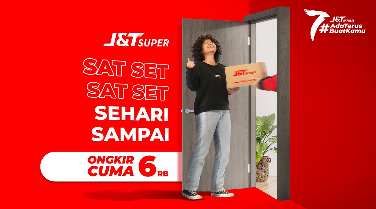 J&T Express Indonesia on Twitter: "LEBIH CEPAT, LEBIH HEMAT, Kirim paket pakai #JNTSuper! Ongkir ...
