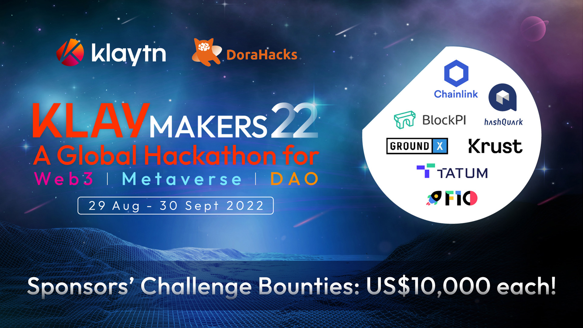 Klaytn on Twitter: "Register for #Klaymakers22 to participate in our sponsors’ challenge ...