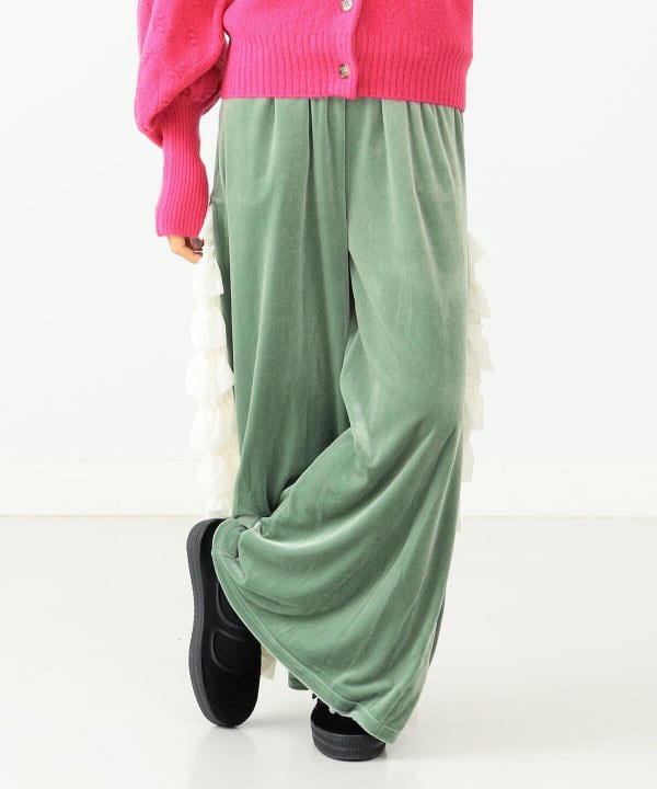 20周年の中川翔子🍒 on Twitter: "mmts ハイパーかわいい😍 ️ らくちん気持ちいいベロアゆるパンツ https://beams.co.jp/item/mmts/pants ...