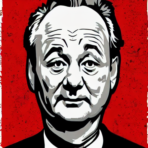 Bill Murray Vector
