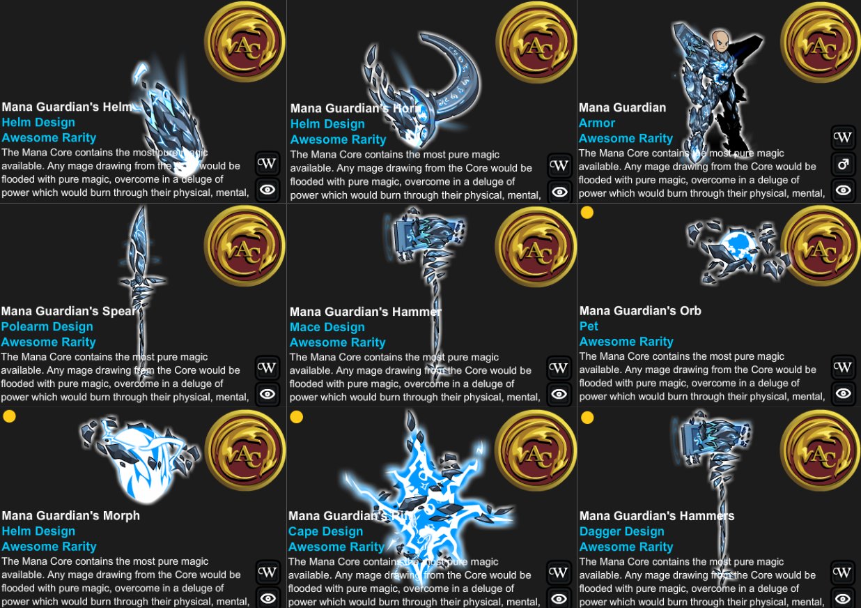 AQW News Source ⚔️ on Twitter: "You will need x73 Garish Remnants to acquire every item from the ...
