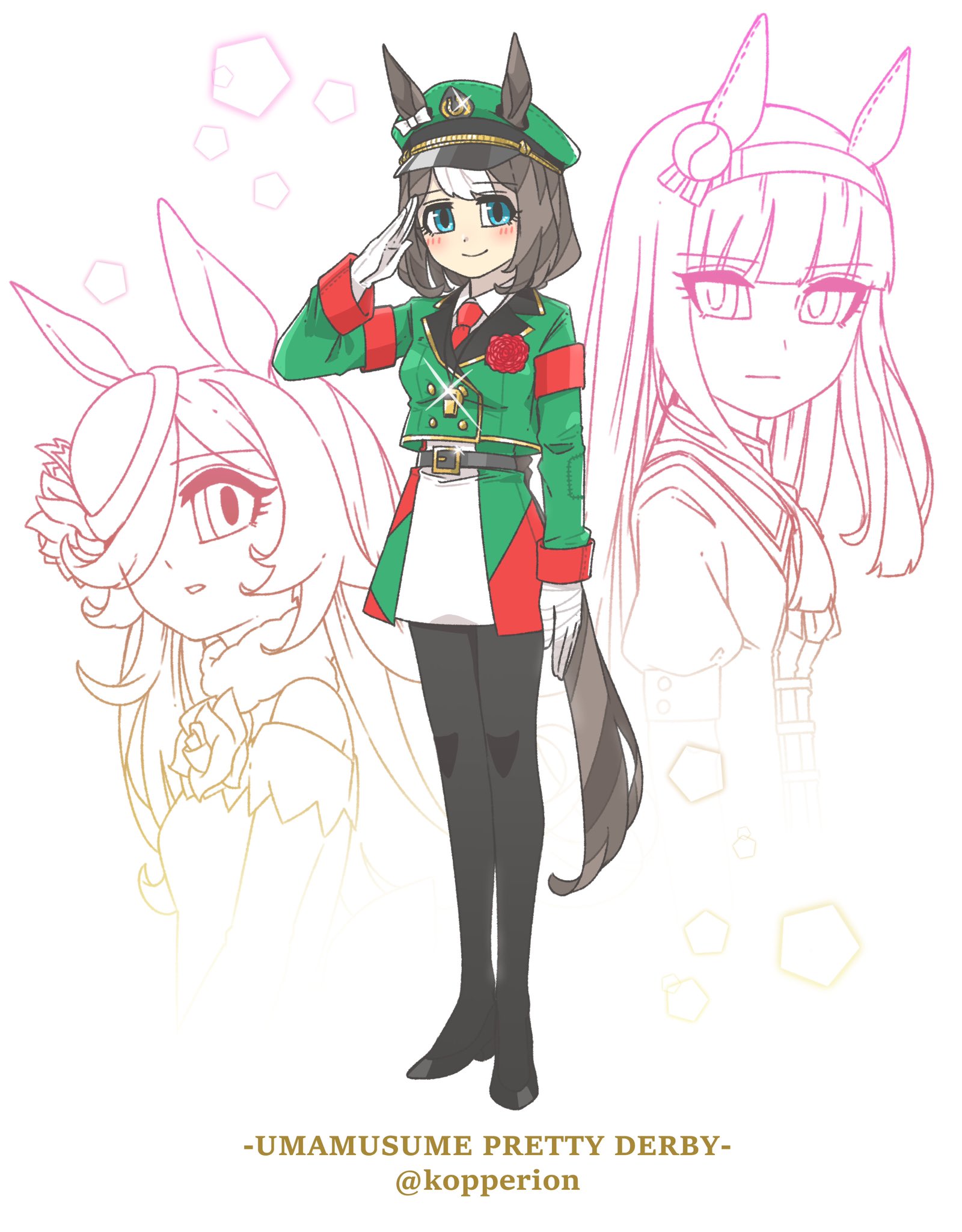 KOPPERION on Twitter: "① 夕陽よ、急ぐな。 #ウマ娘プリティーダービー #オリジナルウマ娘 #キーストン https://t.co/tcnvmauJHO" / Twitter