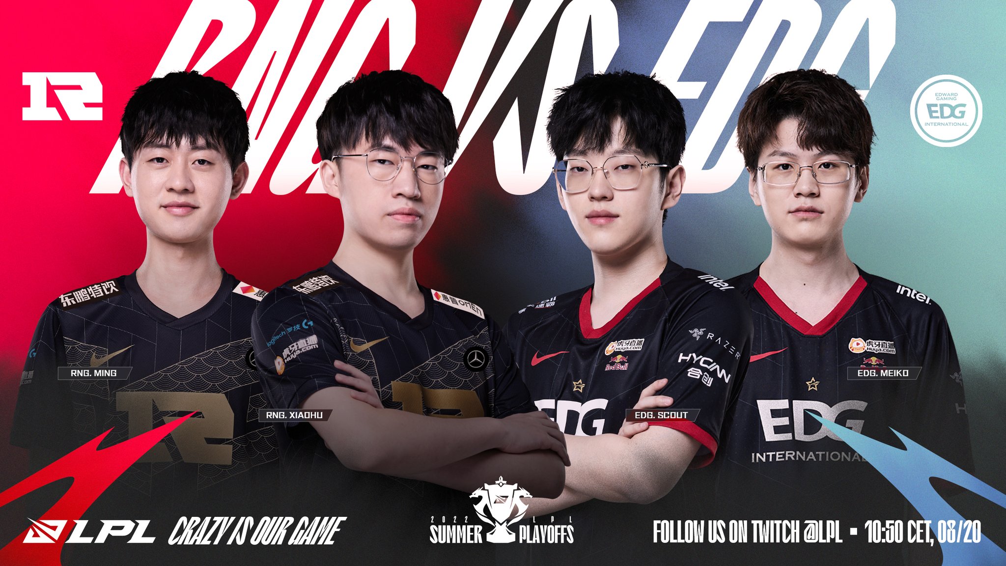 LPL on Twitter: "🚨 LPL SUMMER PLAYOFFS R3M1 🚨 It's a BANGER! It's a clash of the titans! It's a ...