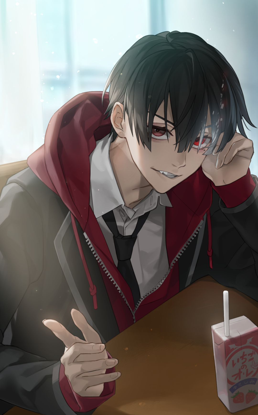 柳街@いない時は忙しい on Twitter: "やさしみ いちごのオ･レ #KuzuArt https://t.co/gXivTrMimo" / Twitter