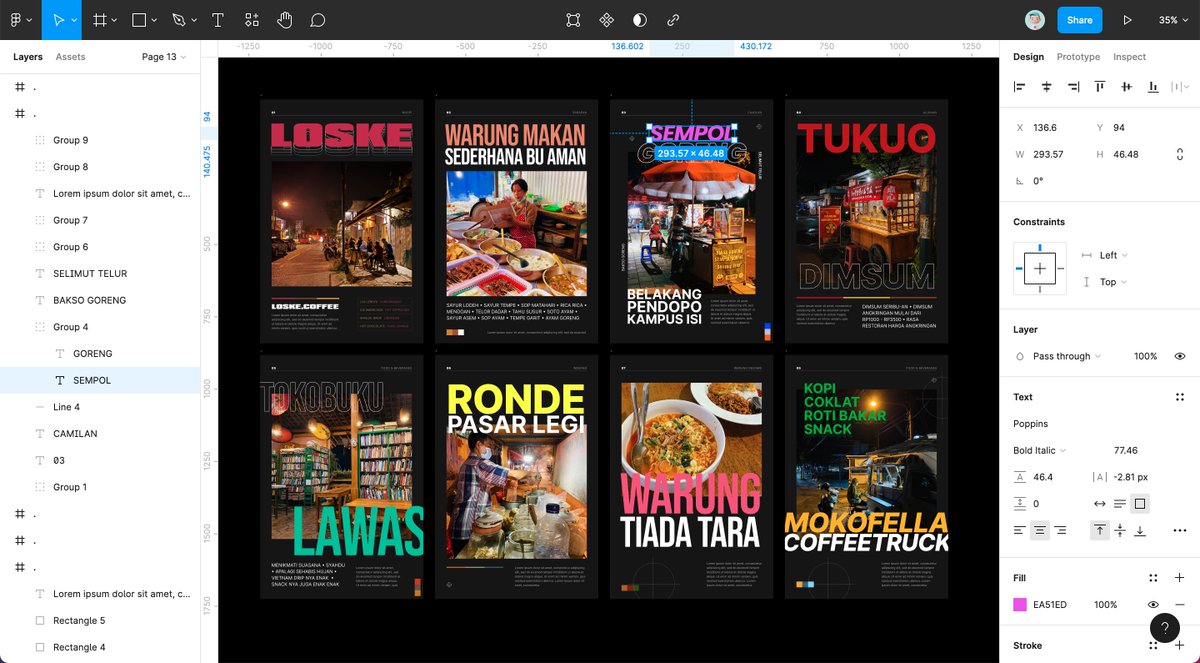 "Figma untuk membuat graphic design biasa?" Kalau yang dimaksud dengan Graphic Design biasa itu ...