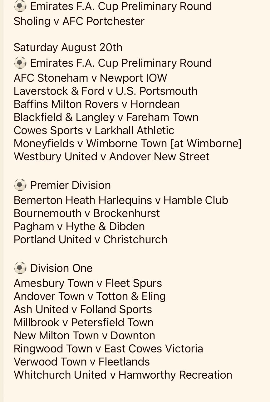 The Wessex Football League on Twitter: The Wessex Football League on Twitter: