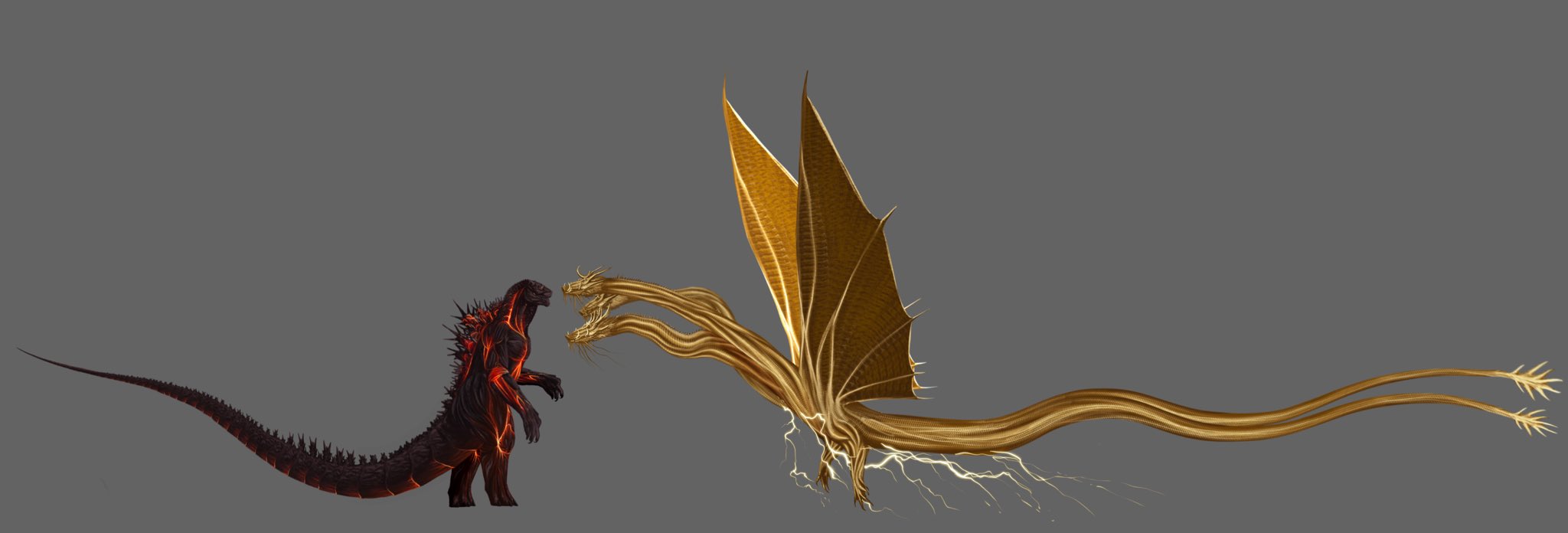 Godzilla 2022 Vs King Ghidorah 2022