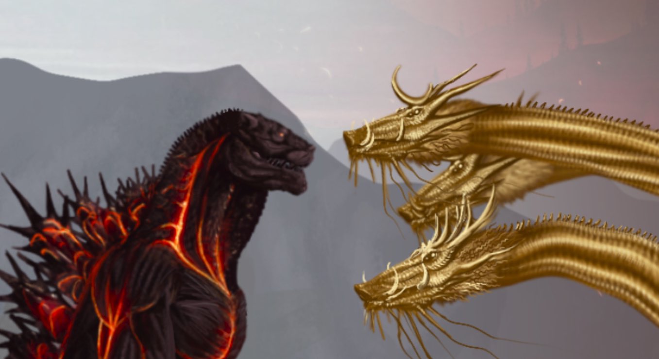 Godzilla 2022 King Ghidorah