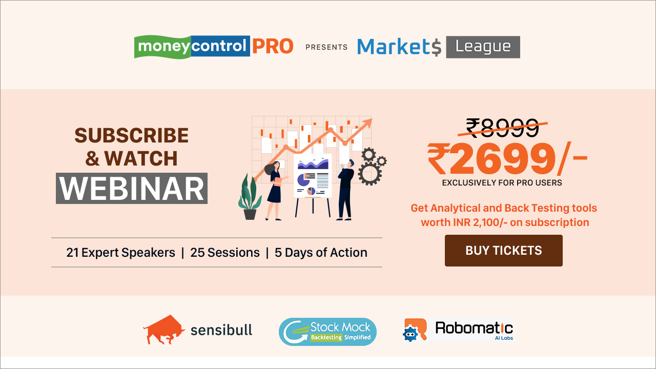 Moneycontrol on Twitter: "Event alert! #MCPRO presents Markets League’22 Investing Virtual ...