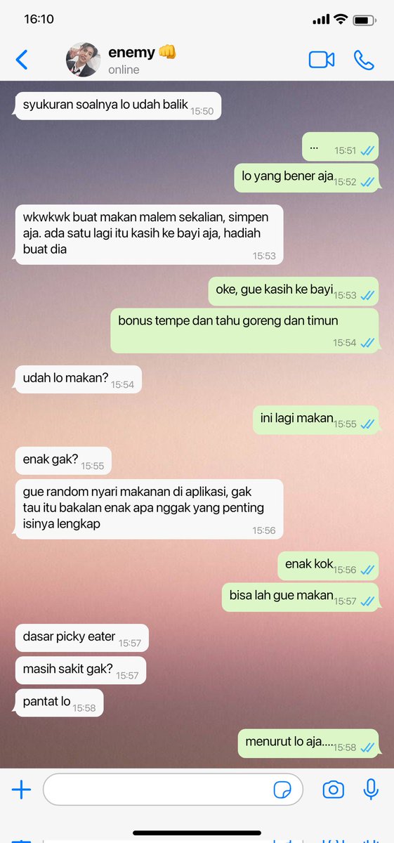 Ji. 🦋 frienemy updated! 📌 on Twitter: "264. dasar picky eater."