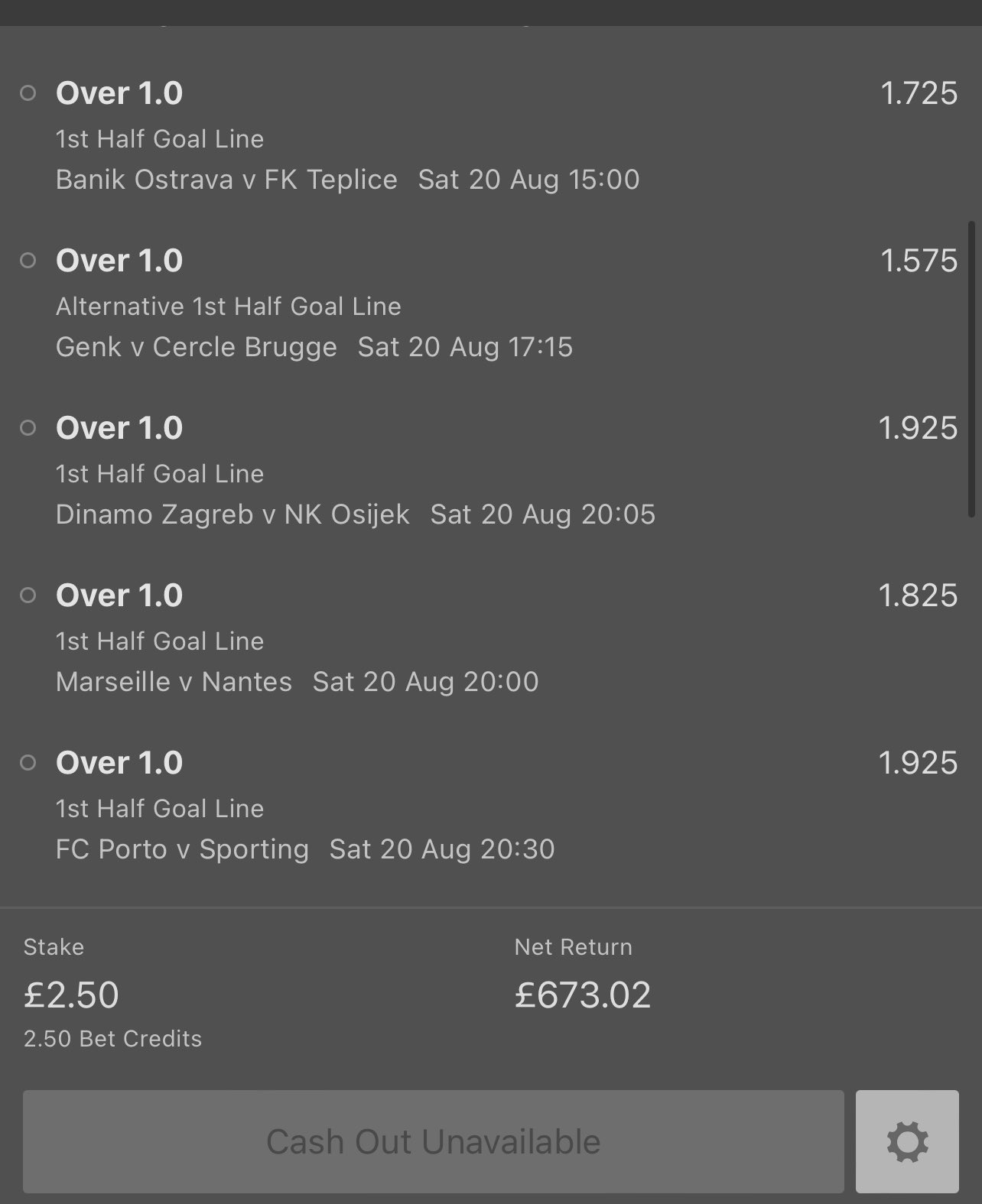 Paul Wass on Twitter: "Using up some free bet credits on this 🤞🏻🤞🏻 https://t.co/QkvPdz1m5l ...