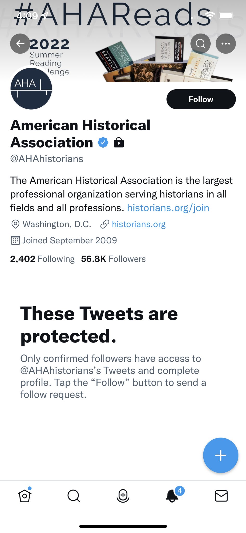 Richard Hanania on Twitter: "The history profession has locked its twitter account. These people ...