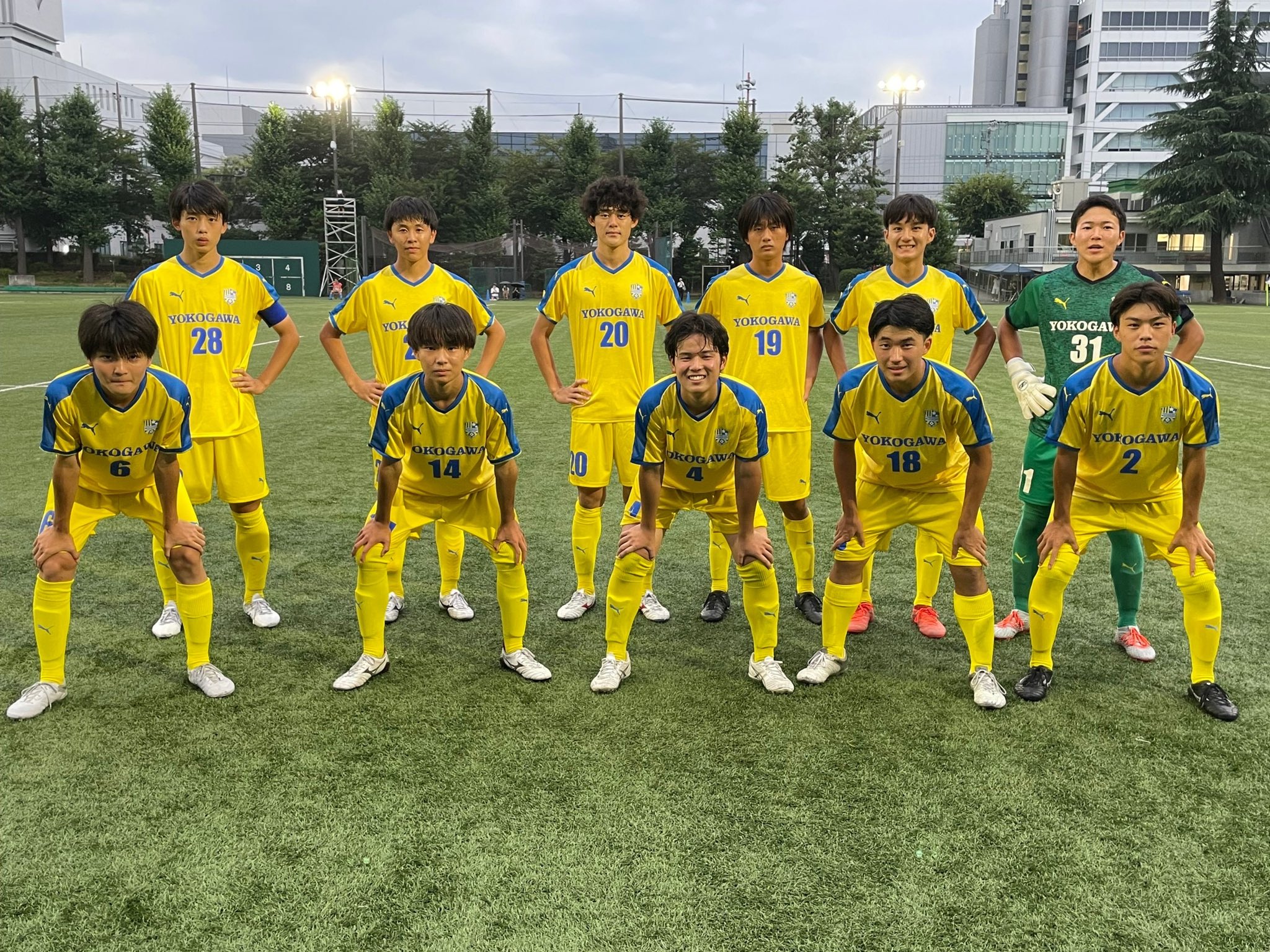 横河武蔵野フットボールクラブアカデミー・スクール on Twitter: "🔵U-18🟡 高円宮杯JFA U18サッカーリーグ東京 T3リーグ 🆚日野台高校5 1 夏の遠征を経てシステムも変更 ...