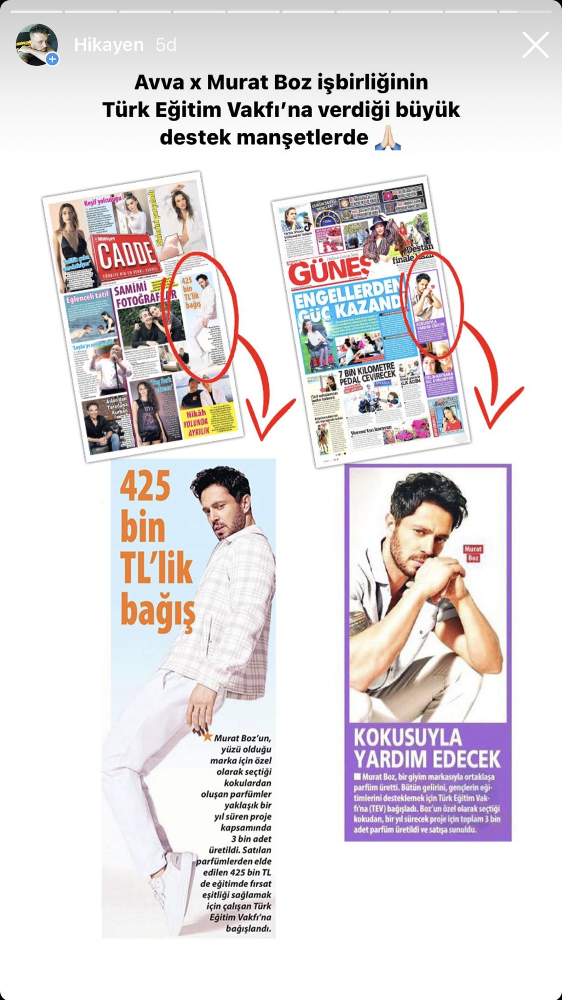 Murat Boz on Twitter: "Avva x @MuratBoz işbirliğinin Türk Eğitim Vakfı’na verdiği büyük destek ...