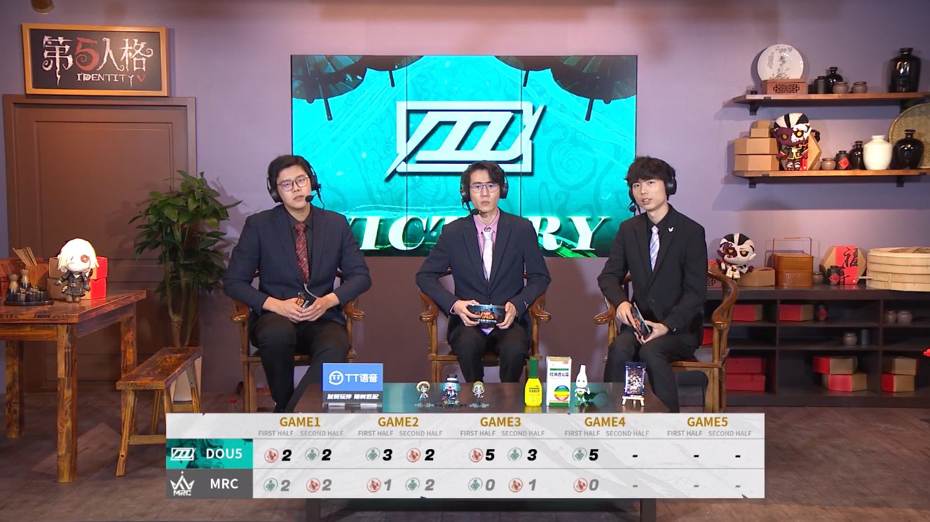 IVL_Official on Twitter: "Match Result 試合結果 DOU5 vs MRC Score：4:4；5:3；8:1；5:0 MVP：DOU5_DongX ...