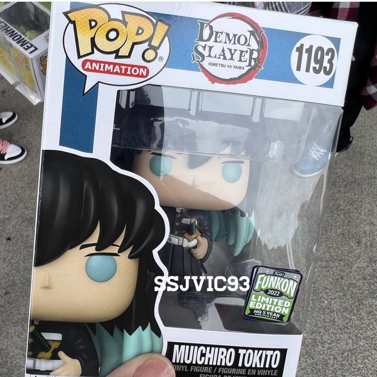 Funko Pop demon slayer Muichiro Tokito funkon shared sticker - munimoro ...