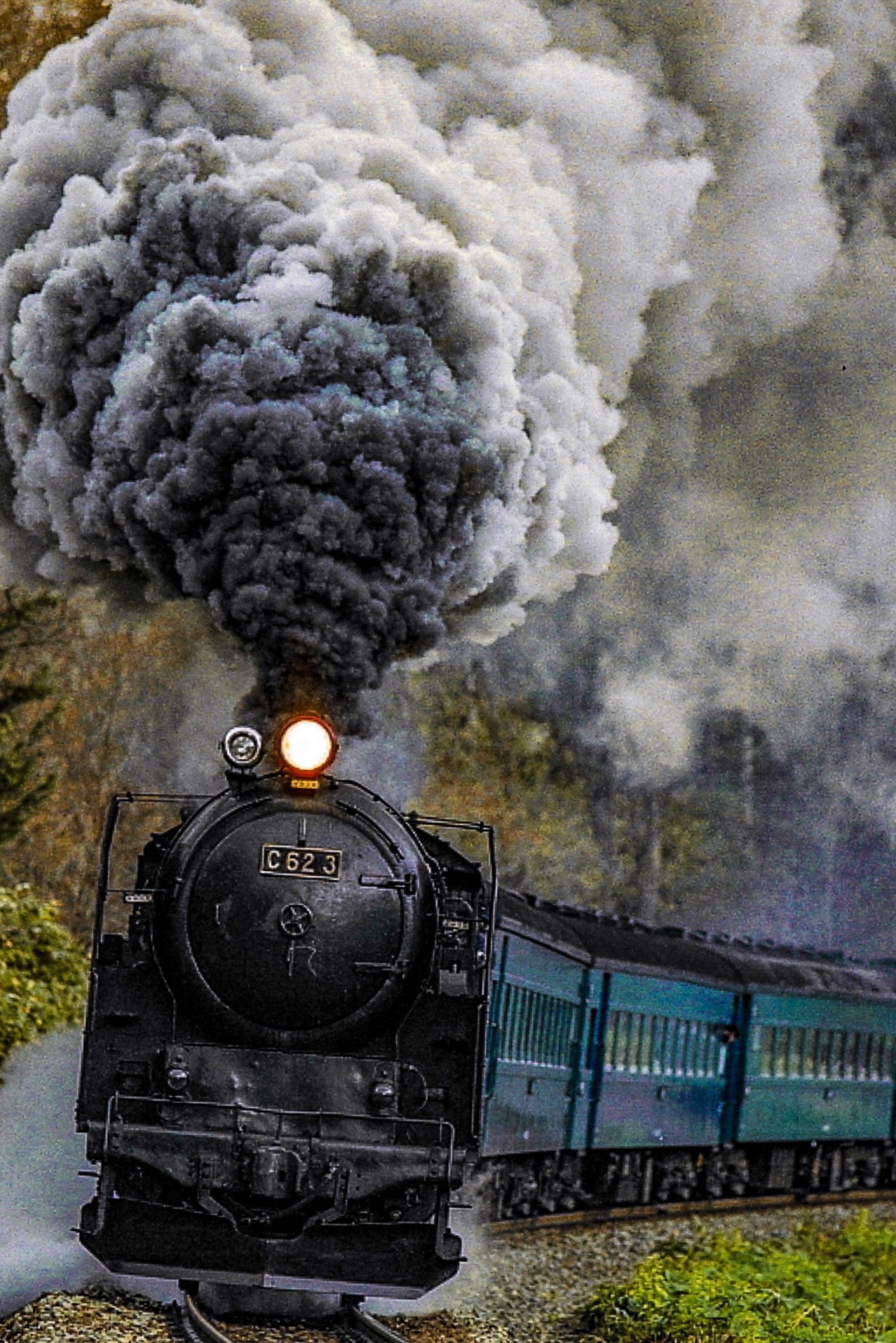 毅 on Twitter: "日本最大のC62形 蒸気機関車「C62 3号機」体が震える迫力感を感じる‼️ https://t.co/37yeo5PtT6" / Twitter