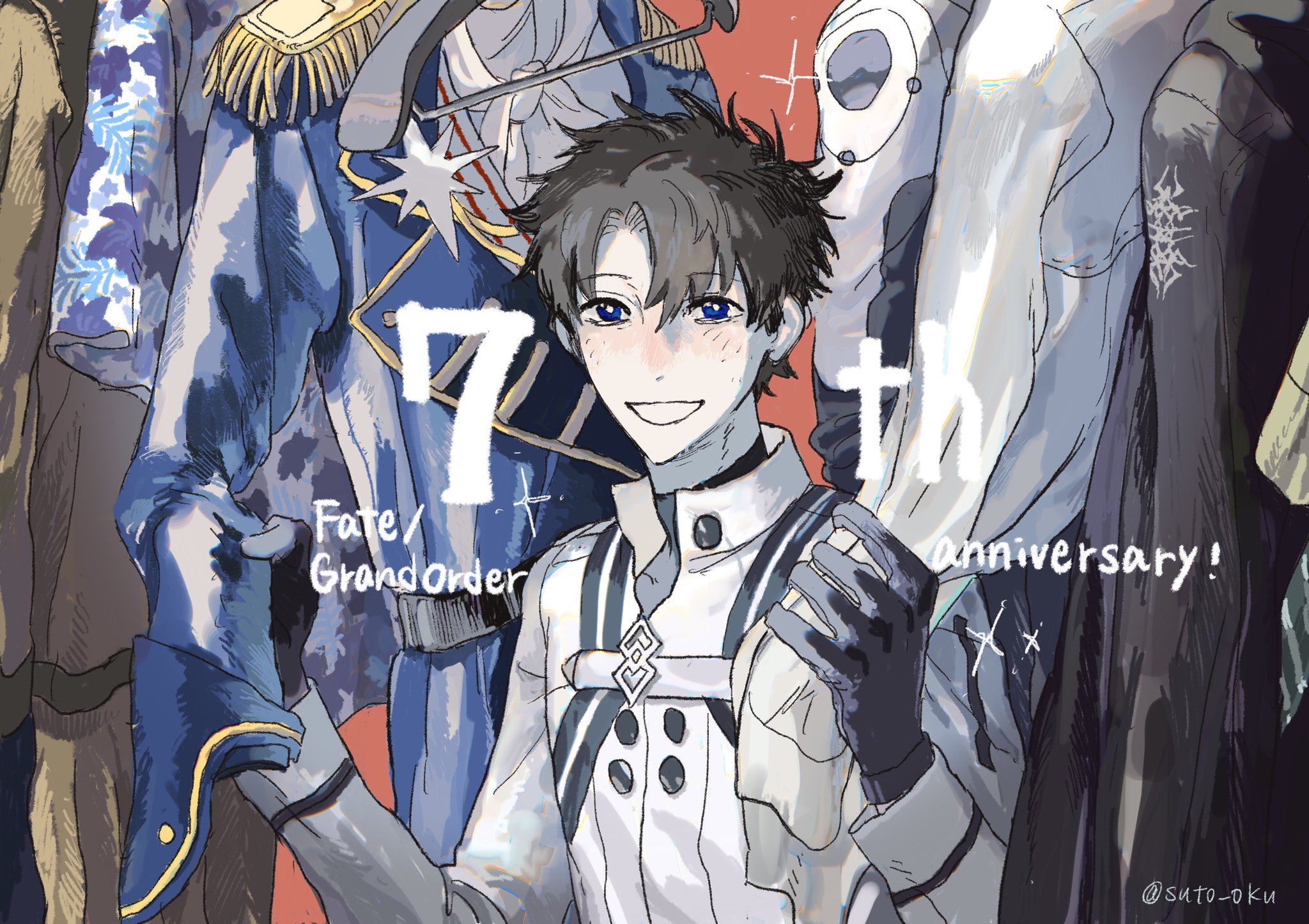 傳 on Twitter: "大大大遅刻だけど7周年おめでとうございます！！！#FGO7周年 https://t.co/xu3c1p8Cfz" / Twitter