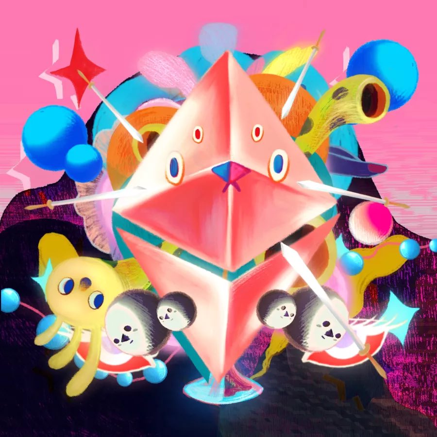 🐱Popil | Element on Twitter: "🧝‍♀️Color of my monster! @mfns_art Love my magic forest no sleep ...