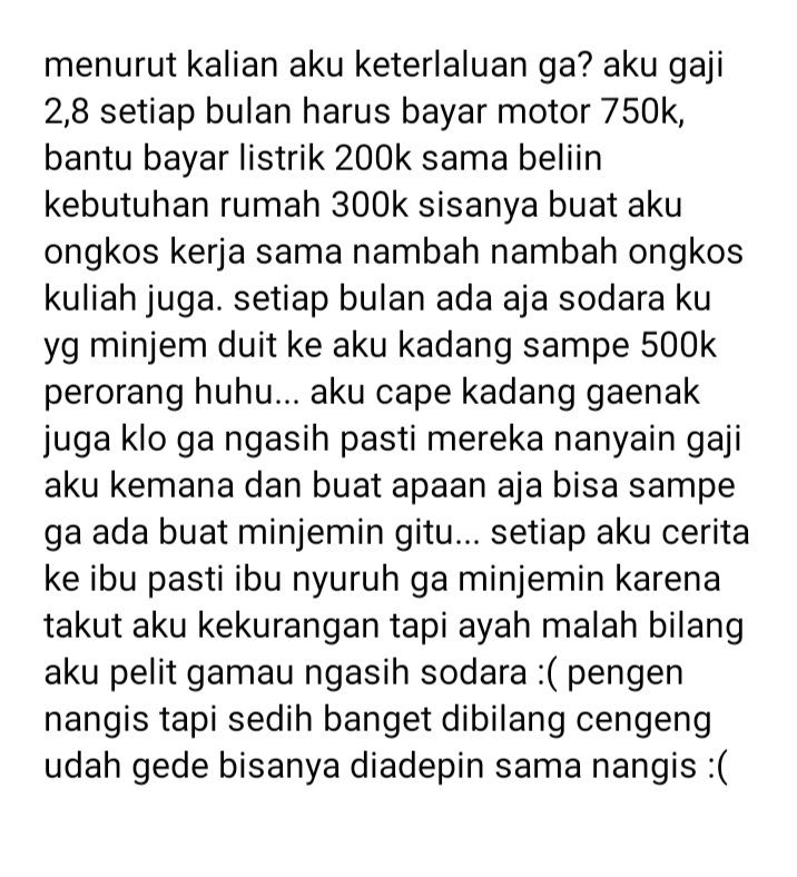 BACA RULES DI (bit.ly/worksfess) on Twitter: "work! cape kerja capw segala-galanya😔 helpp mee😔 ...