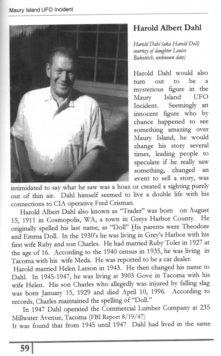 Richard Geldreich on Twitter: "The authors of the "Maury Island UFO Incident" book (which I just ...