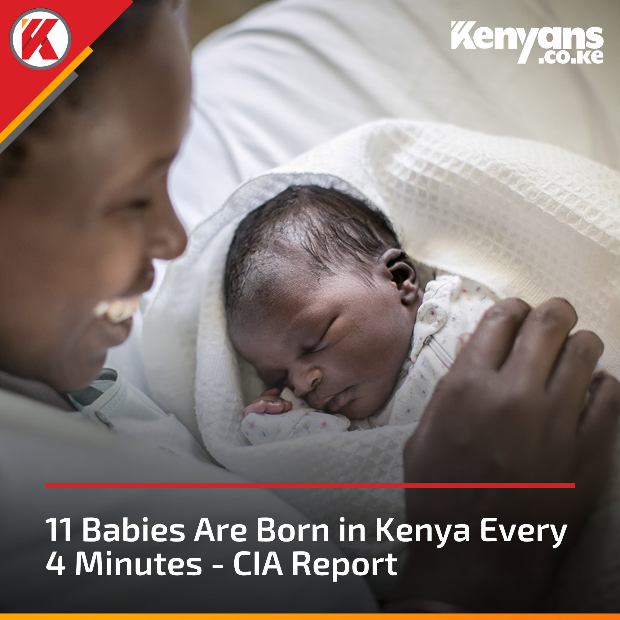 Kenyans.co.ke on Twitter: "CIA ranks Kenya at position eight in Africa in the number of babies ...
