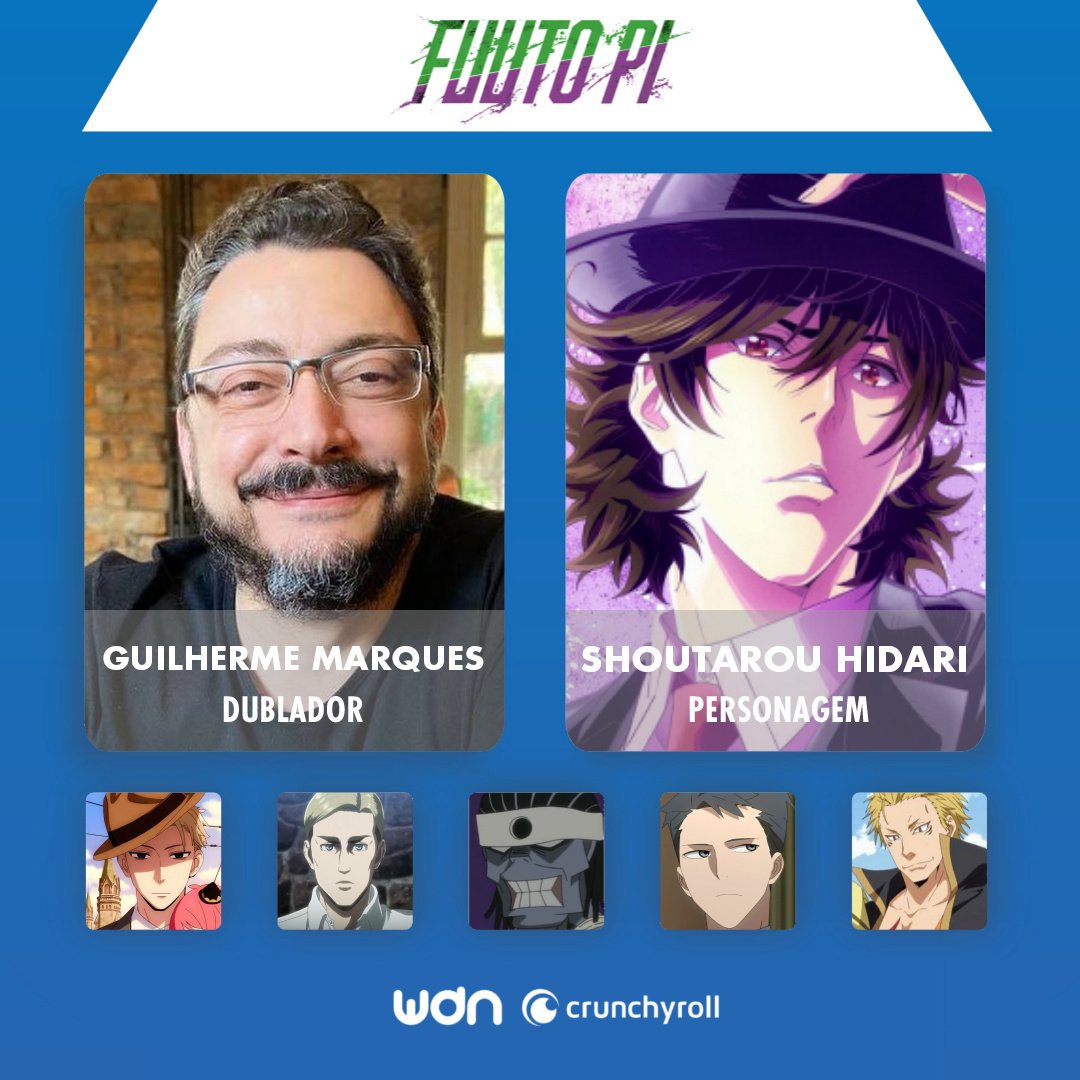 WDN - World Dubbing News ⚽🇧🇷 on Twitter: "Guilherme Marques como Shotaro Hidari / Kamen Rider W ...