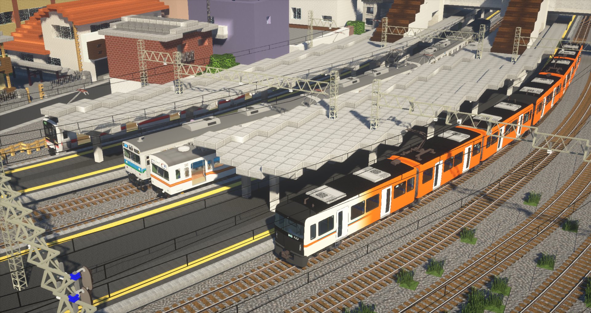 ドイツのしゅう🇩🇪 (NITStrain) on Twitter: "本日の放送で初公開したS02-forteのスクショを何枚か。本当に西京メトロまで乗り入れちゃいました。 丸江津での4社並び ...