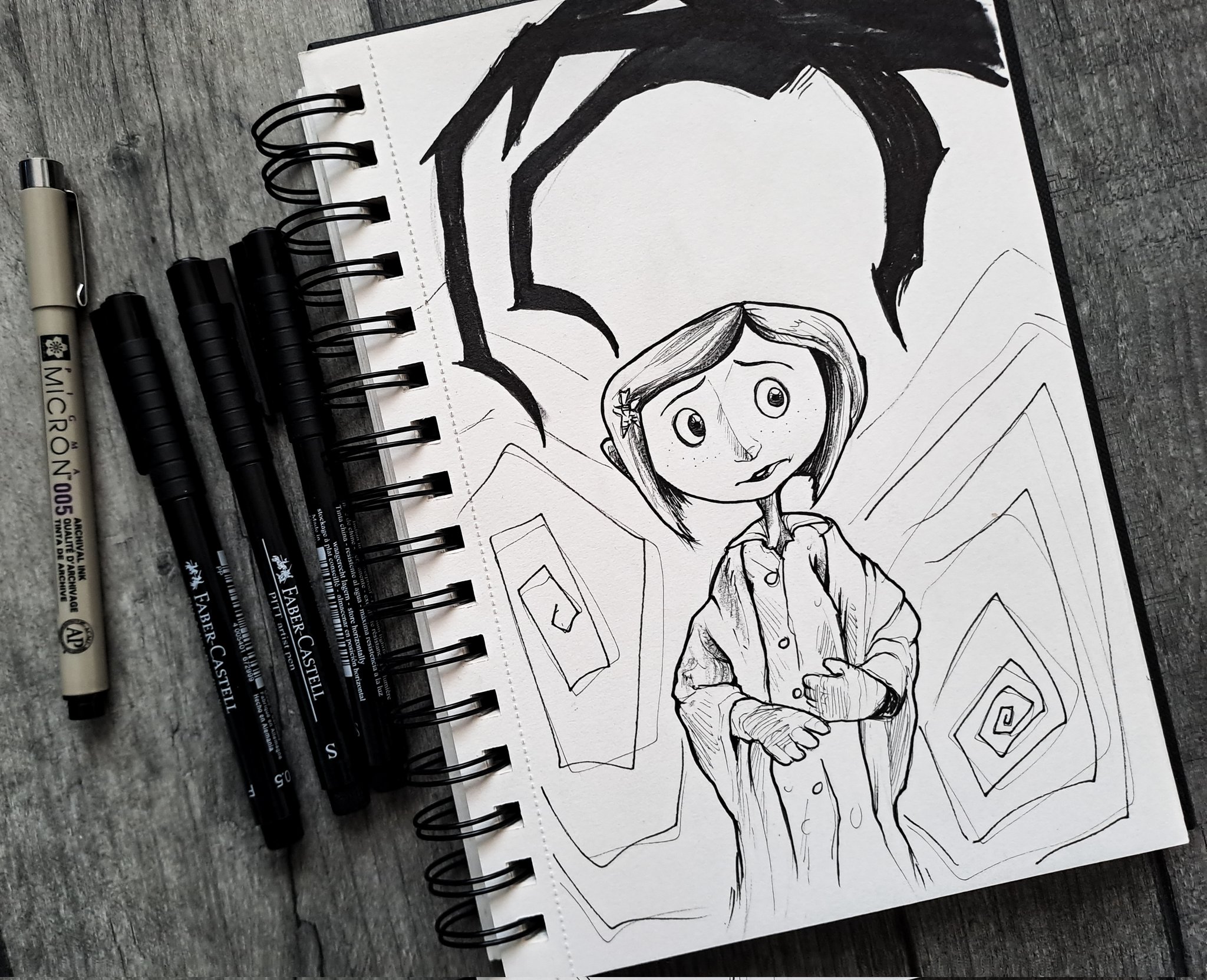 Coraline Drawing