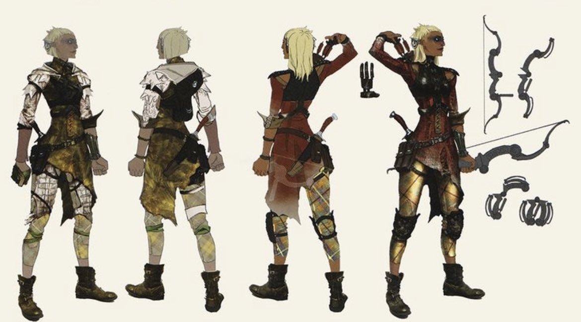 Dragon Age Inquisition Sera Concept Art