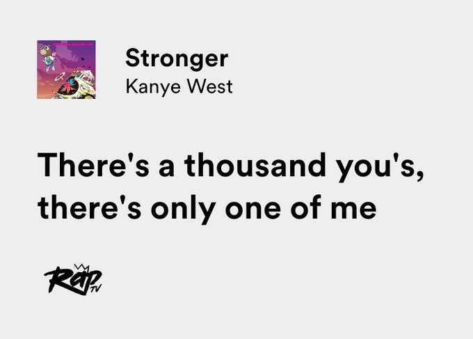 Stronger Kanye West