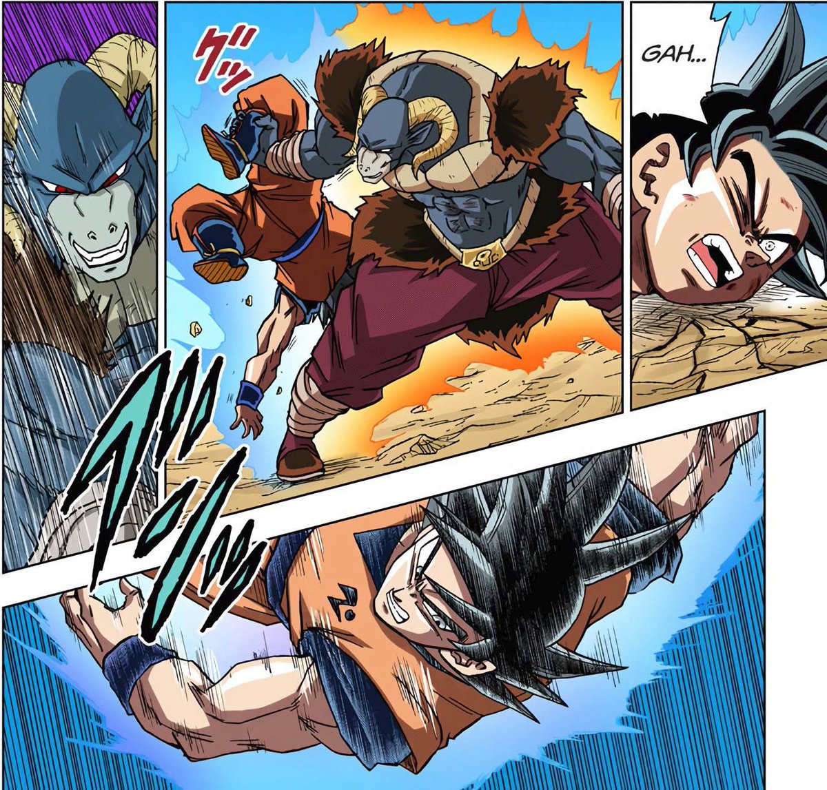 Dragon Ball Manga Panels on Twitter: "RT @DBMangaPanels: Moro And Ultra Instinct Goku Battle On ...