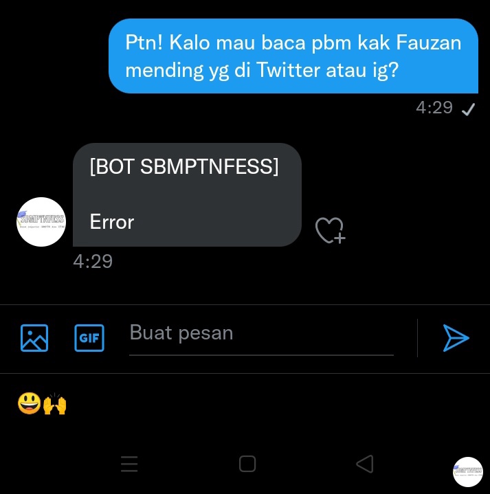 BURUANN CEK PINNED!!— SBMPTNFESS on Twitter: BURUANN CEK PINNED!!— SBMPTNFESS on Twitter: